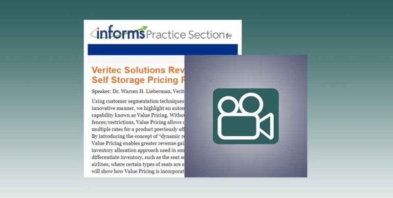 Veritec Solutions Revolutionizes Self Storage Pricing Practices ...